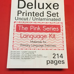 Learning Resource Bundle - DELUXE (PRINTED) Set - the Pink Series ...