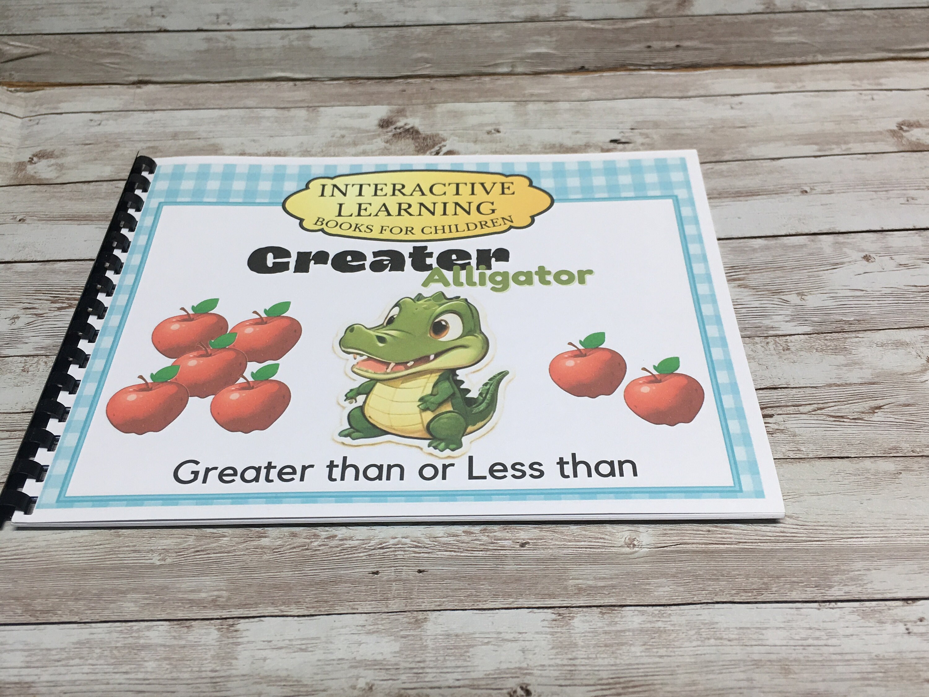 Interactive Learning Books for Children - Greater Alligator - Etsy