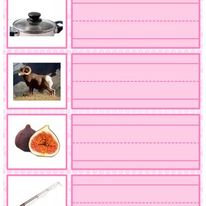 PINK SERIES | Montessori Activity - Writing Words Cards | Educational ...