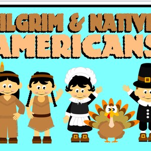 INSTANT DOWNLOAD - Pilgrim Native American - Themed Activities Package ...