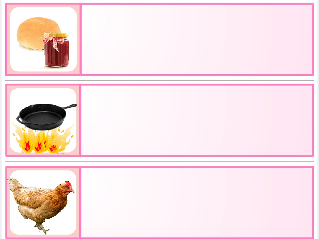 PINK SERIES | Montessori Activity - Reading Sentences | Educational ...