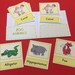 INSTANT DOWNLOAD - Zoo Animals - Three Part Card Set and Folio - Pre ...