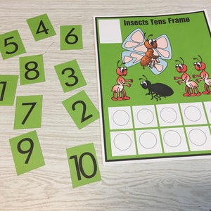 INSTANT DOWNLOAD - Insect - Themed Activities Package for Learning ...