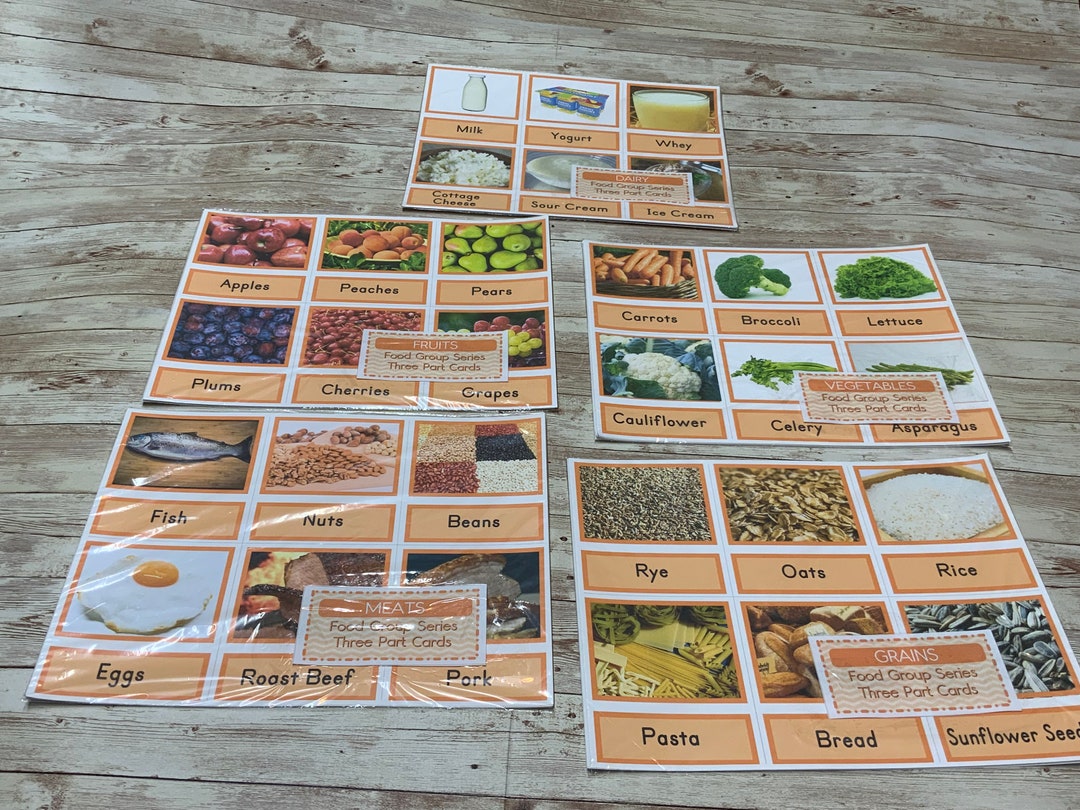 Learning Resource Bundle - Complete Food Groups Series - Three Part ...
