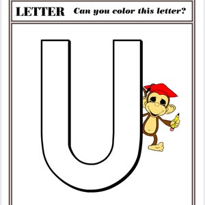 INSTANT DOWNLOAD - BSTL - Let’s Learn - Letter Uu - Work Booklet ...