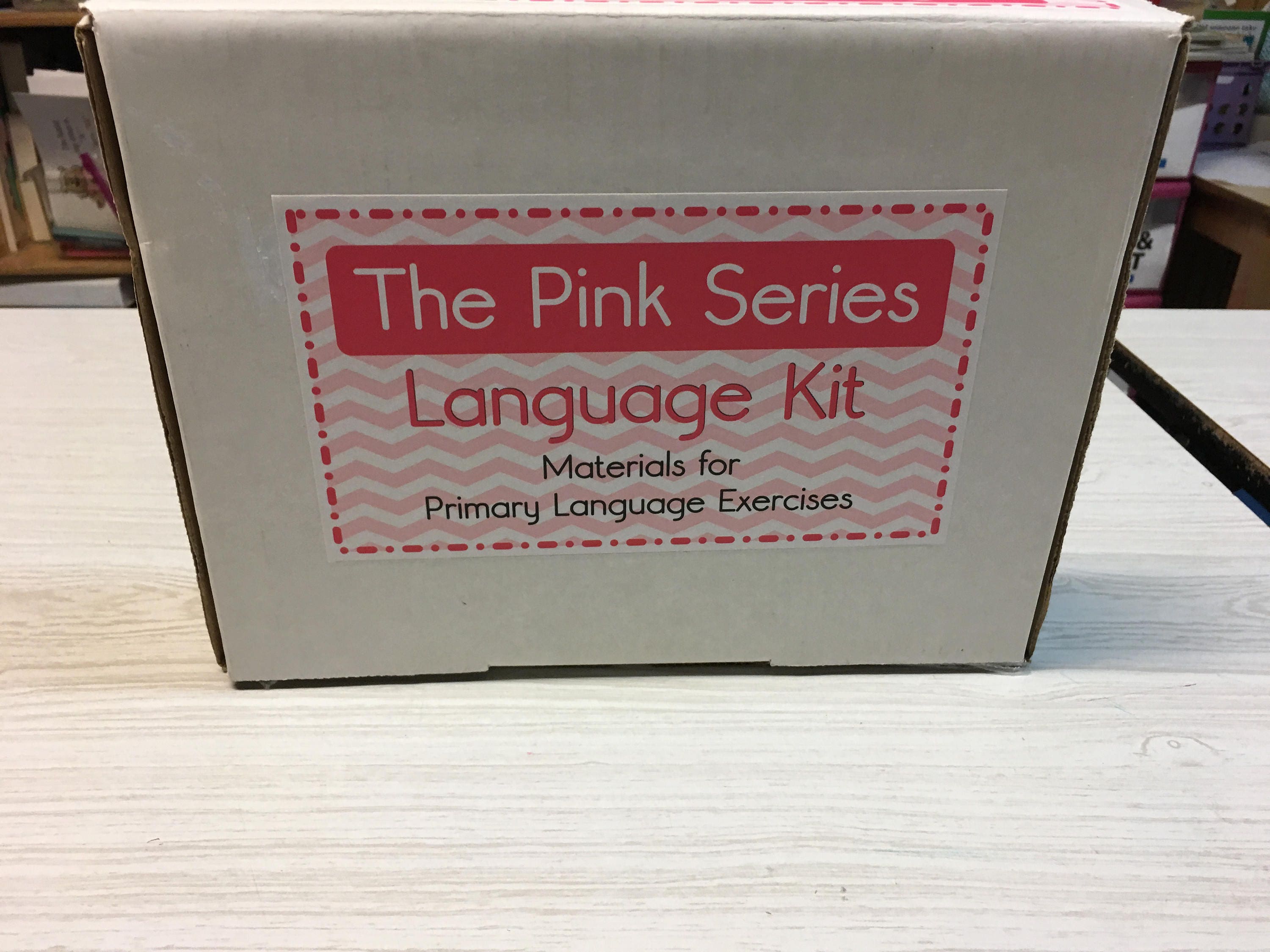 The Pink Series Language kit Montessori Material for Primary | Etsy