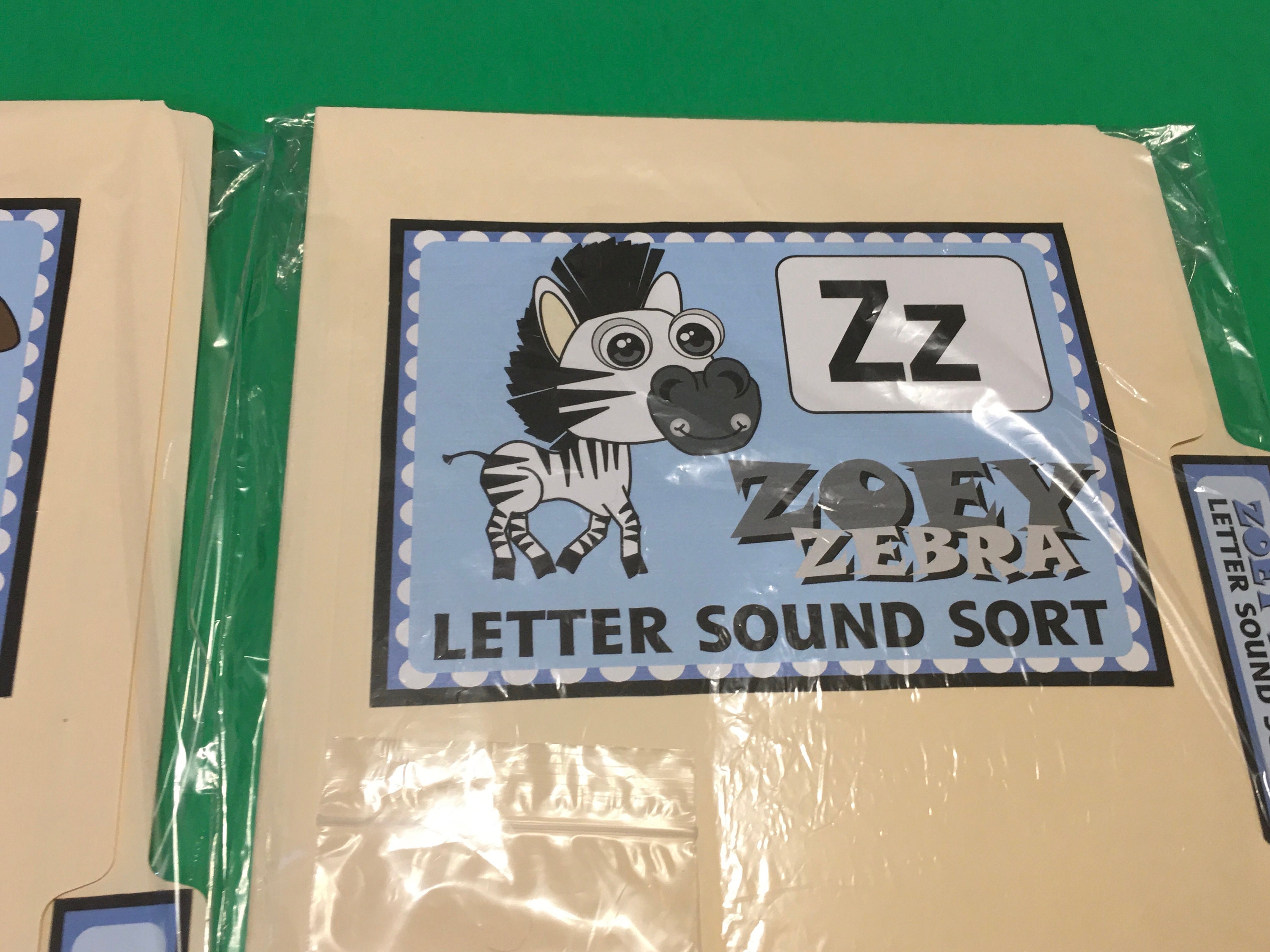 26 Letters File Folder Kits Activity Set for Learning Centers Perfect ...