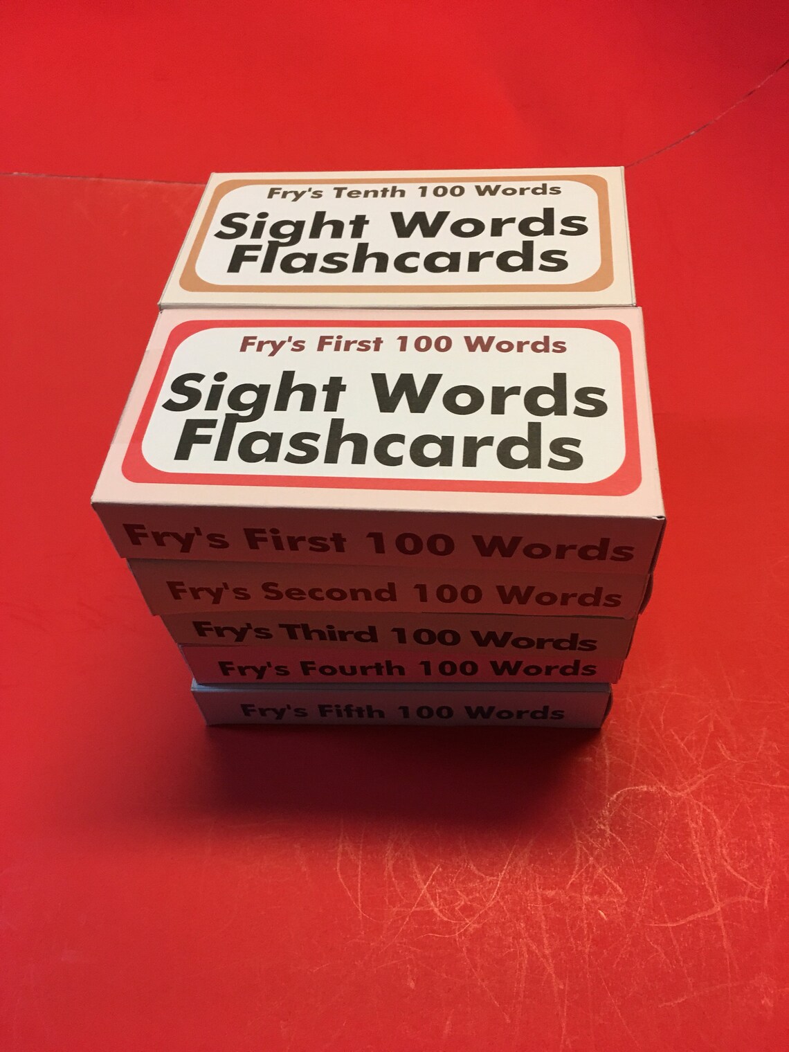 Fry's 1000 Sight Words Set Reading Sight Word Flash - Etsy