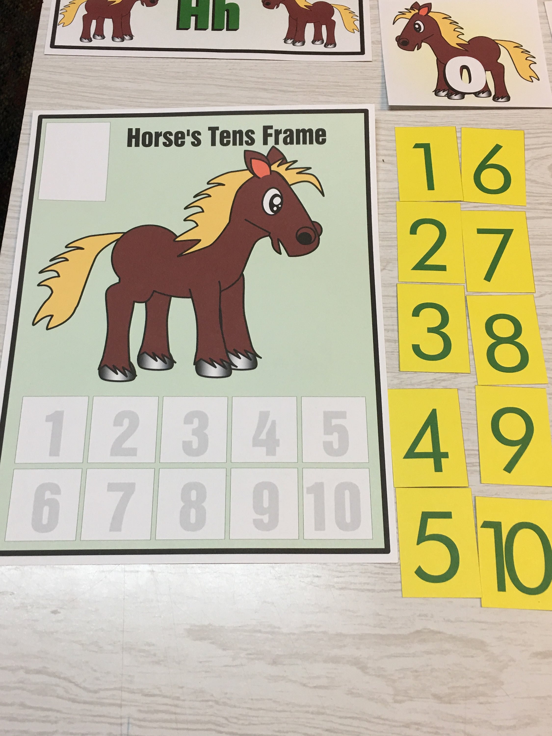 Horse Theme Learning Activities: Preschool Kindergarten Homeschool - Etsy