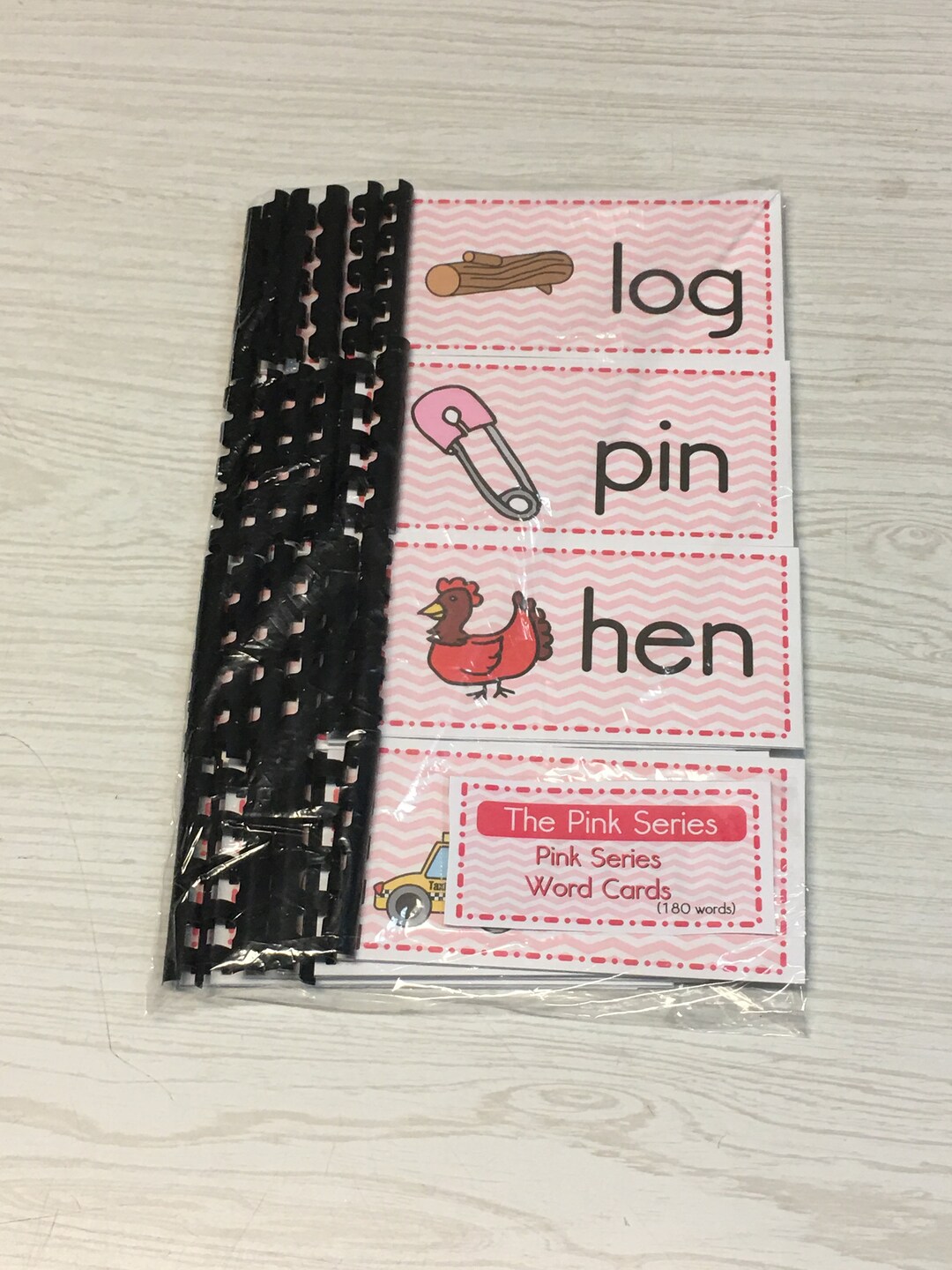 The Pink Series - 24 CVC Word Families Booklets- Montessori Material ...