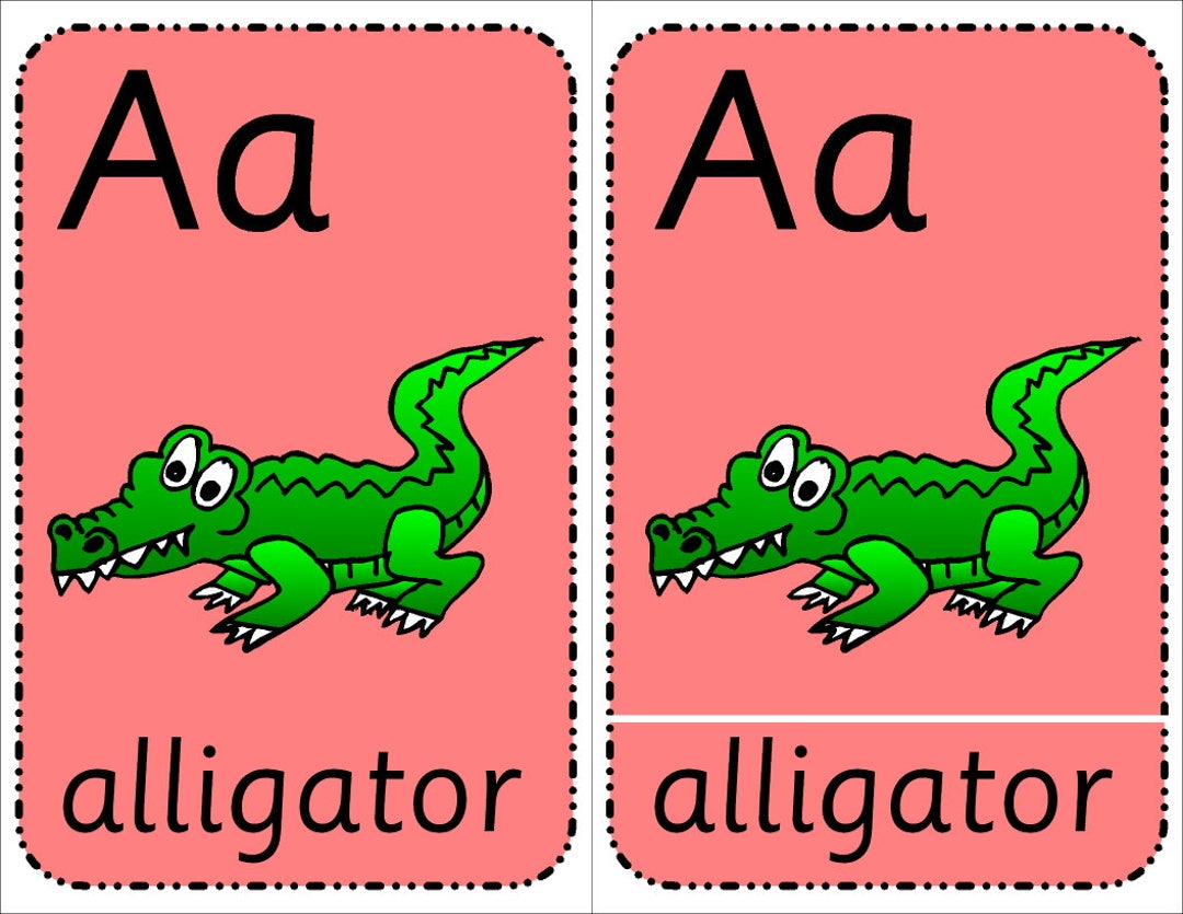 INSTANT DOWNLOAD - Alphabet Three Part Cards - Activity Set for ...