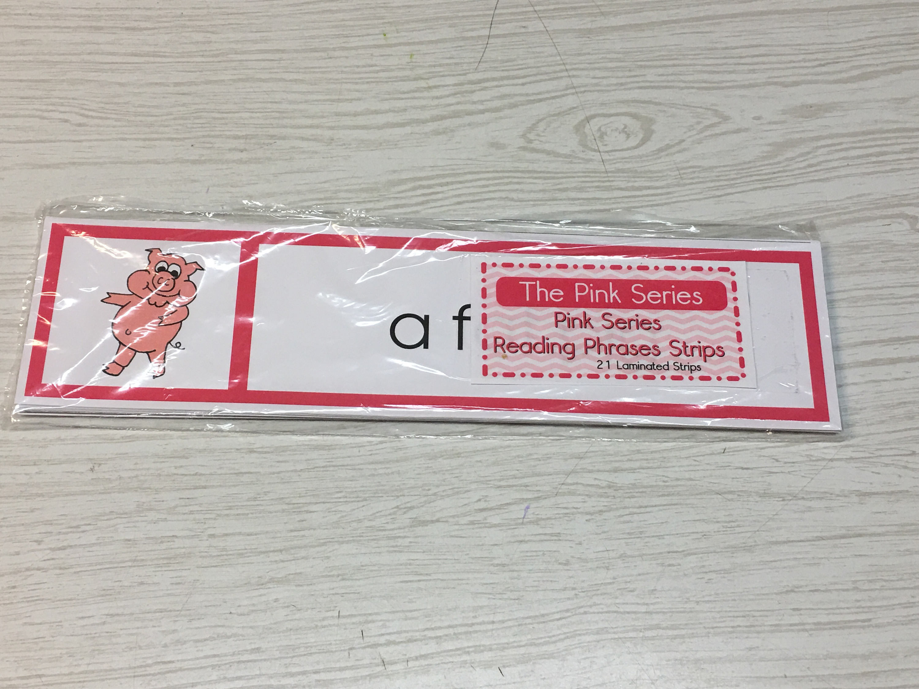 The Pink Series -pink Series Reading Phrases Stripe (21 Strips ...