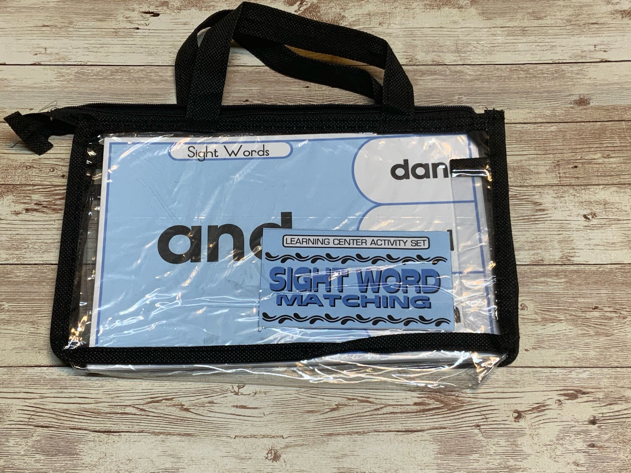 Learning Center Activity Set Sight Word Matching - Etsy