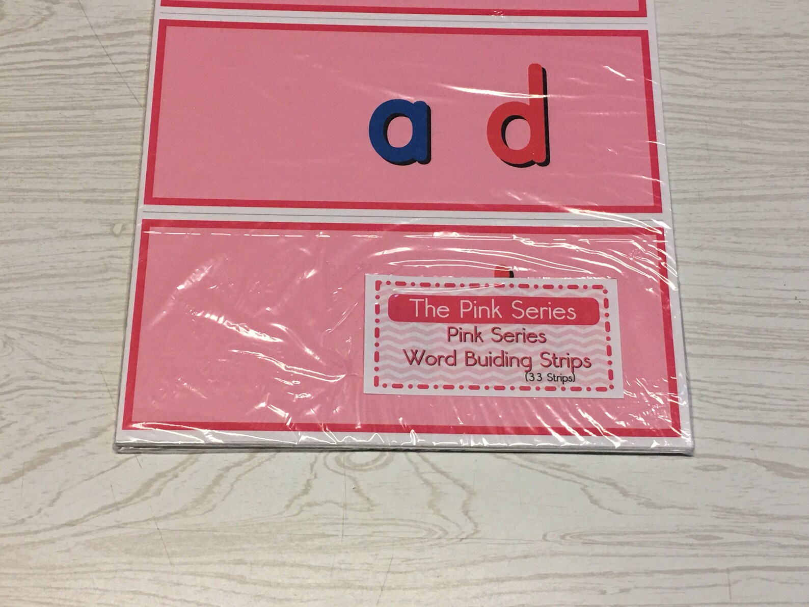 The Pink Series 33 Word Building Strips Word Families Work - Etsy