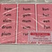 The Pink Series - Word Lists (42 Lists of 5 Words Each) - Montessori ...