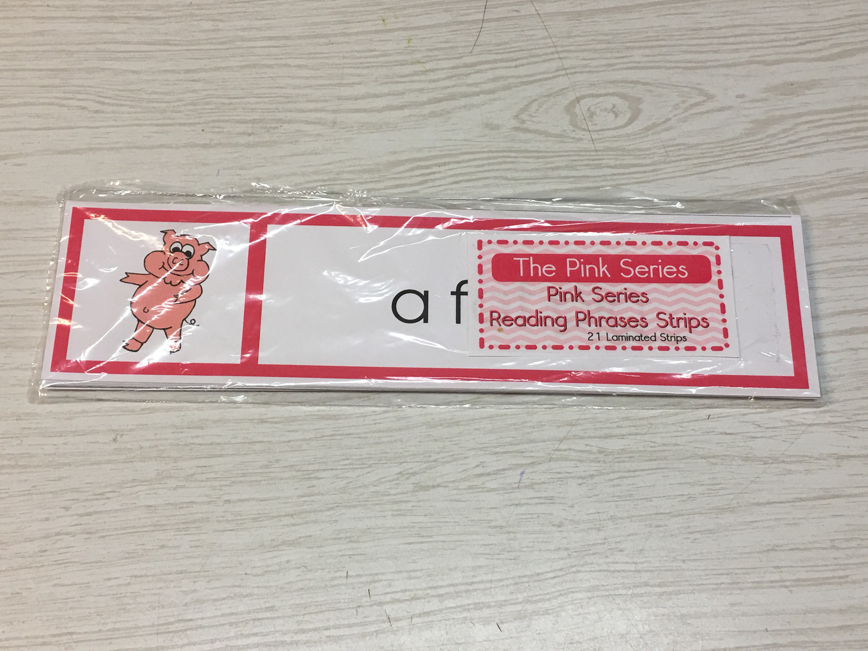 The Pink Series -pink Series Reading Phrases Stripe (21 Strips ...