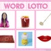 PINK SERIES | Montessori Activity - Word Lotto | Educational Material ...