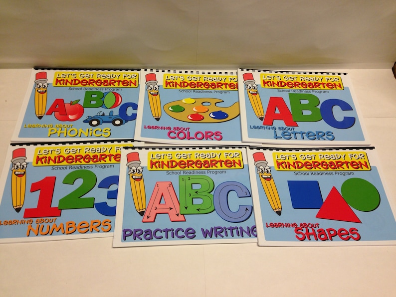 Preschool Activity Bundle Lets Get Ready for Kindergarten Curriculum ...