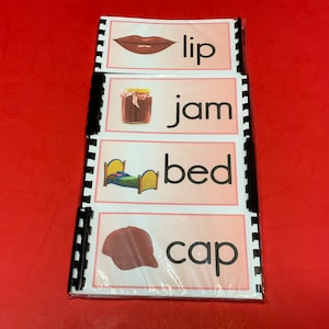 Pink Series - 24 CVC Word Families Booklets- Montessori Material for ...