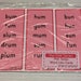 The Pink Series - Word Lists (42 Lists of 5 Words Each) - Montessori ...