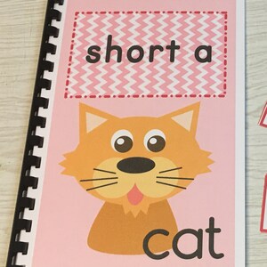 The Pink Series - Interactive Learning Books - Short “a” Book - W/ 12 ...