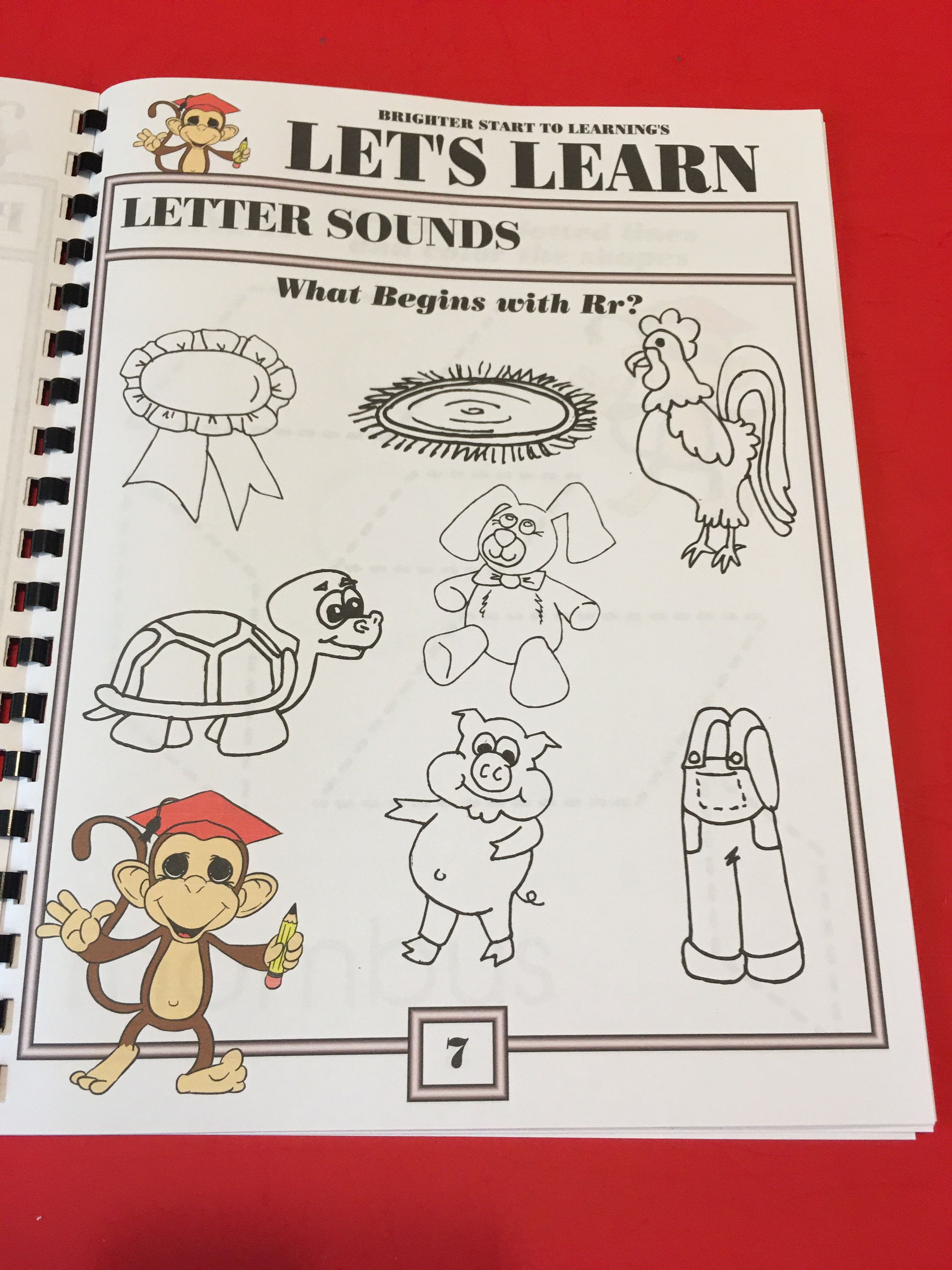 Preschool Worksheets BSTL Lets Learn Letter Rr Work Booklet Perfect for ...