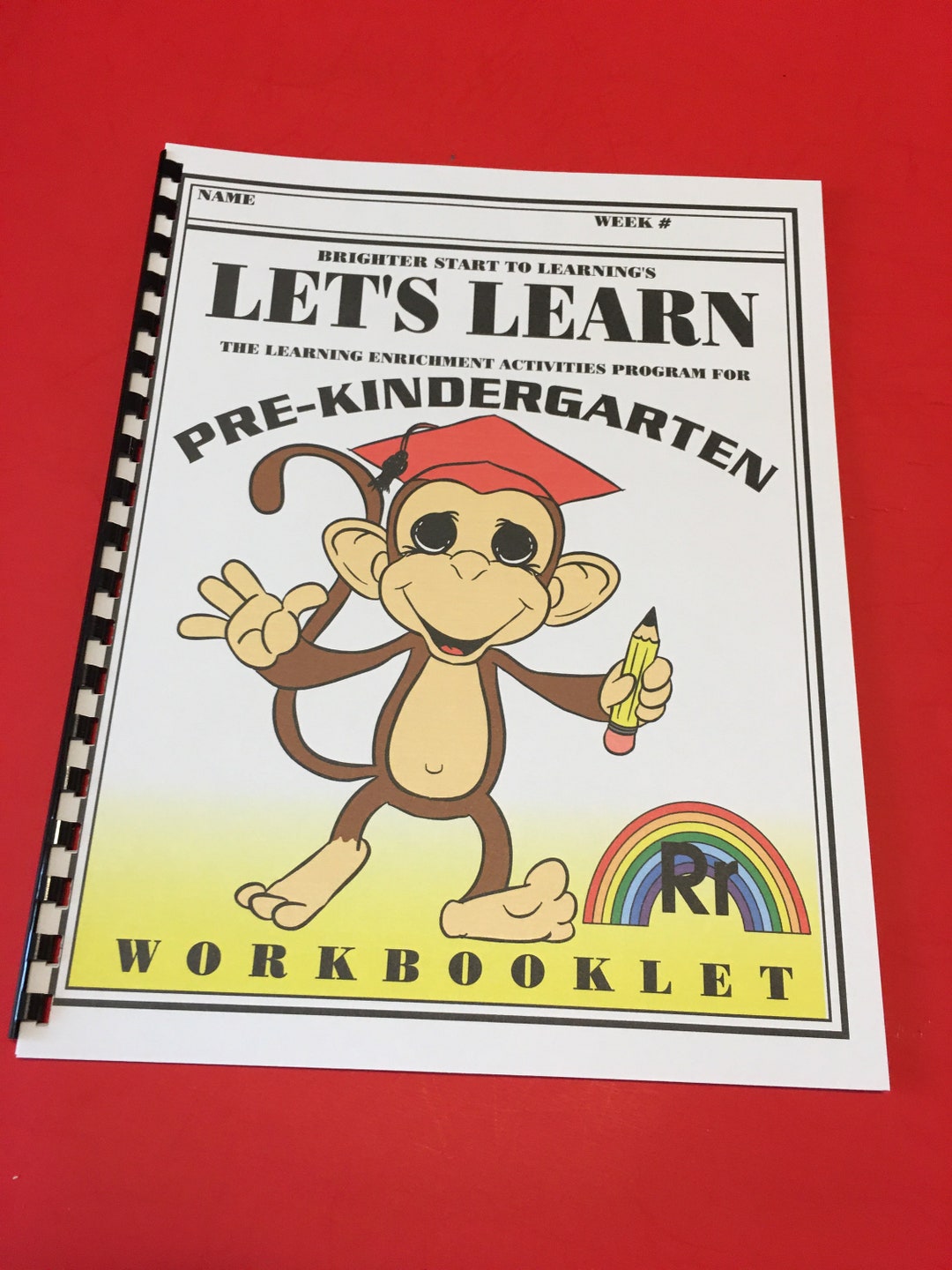 Preschool Worksheets BSTL - Let’s Learn - Letter Rr- Work Booklet - Perfect for Preschool - Pre ...
