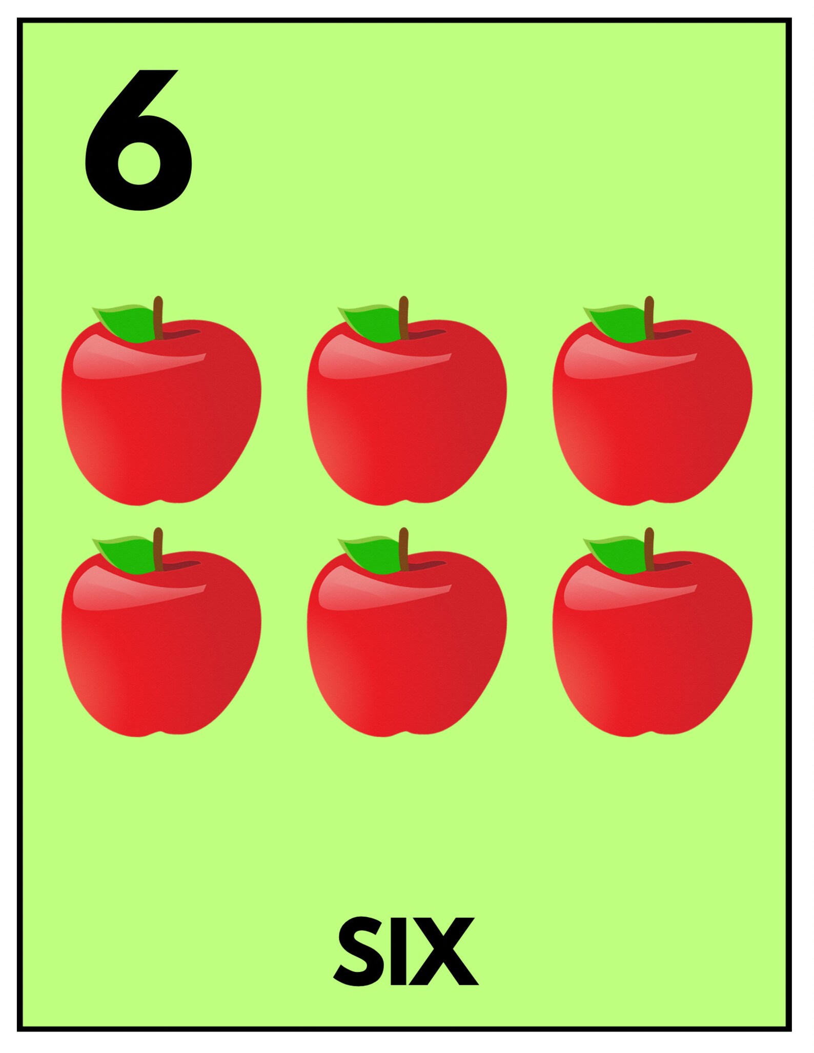 20 Printable Numbers Posters for Numbers 1-20. Wall Charts Classroom ...