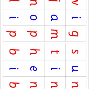PINK SERIES | Montessori Activity - Pictures for Moveable Alphabet ...