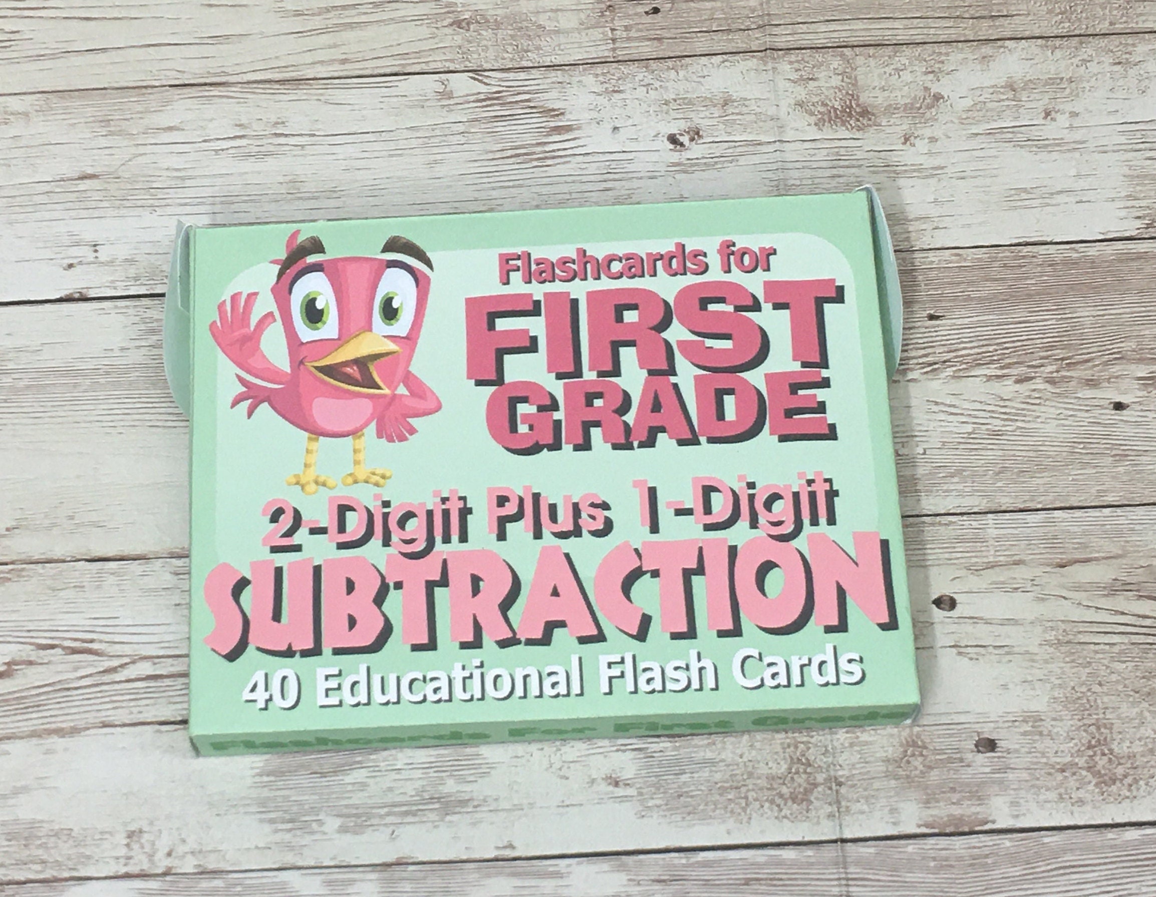 First Grade Addition Subtraction Bundle - Educational Flash Cards - Etsy