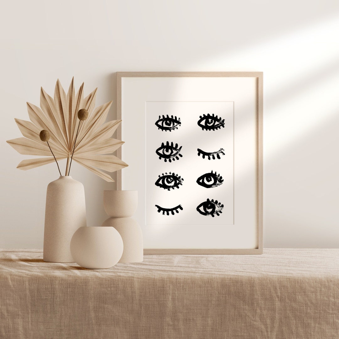 Eyes Printable Wall Art, Instant Download Poster - Etsy