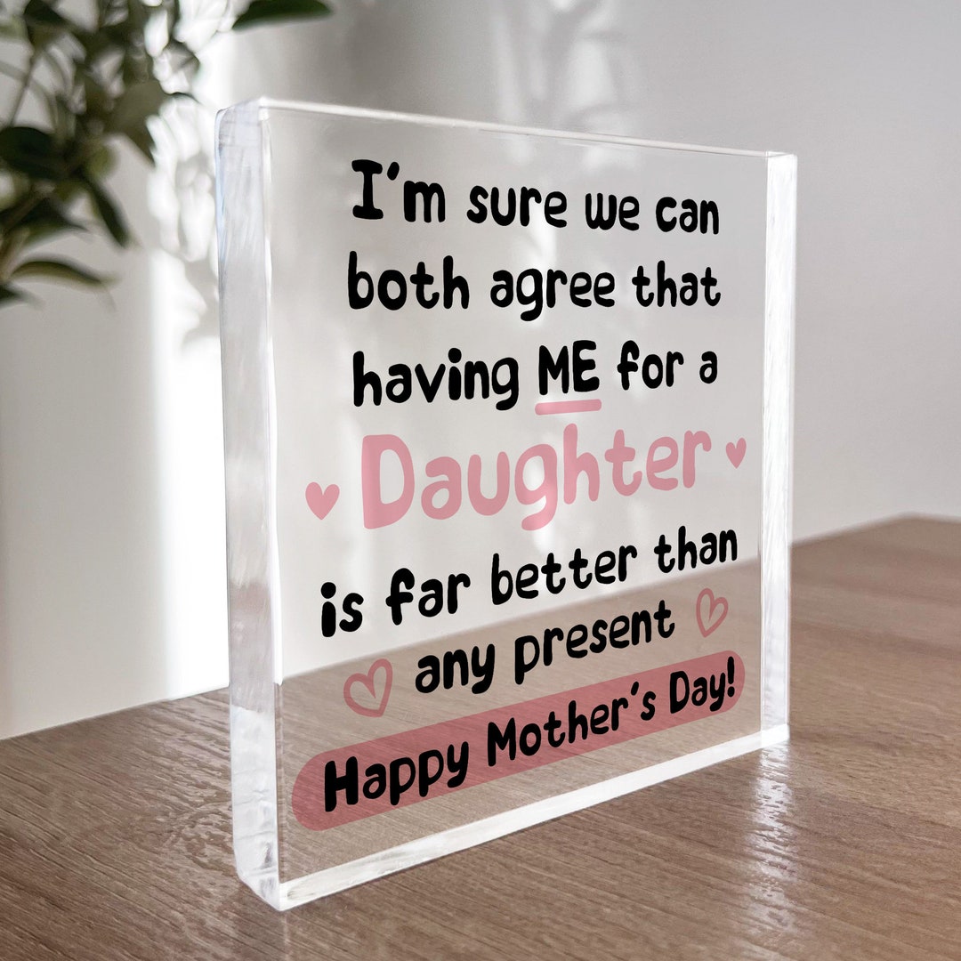 Funny Mothers Day Gift for Mum From Daughter, Joke Gifts for Mum ...