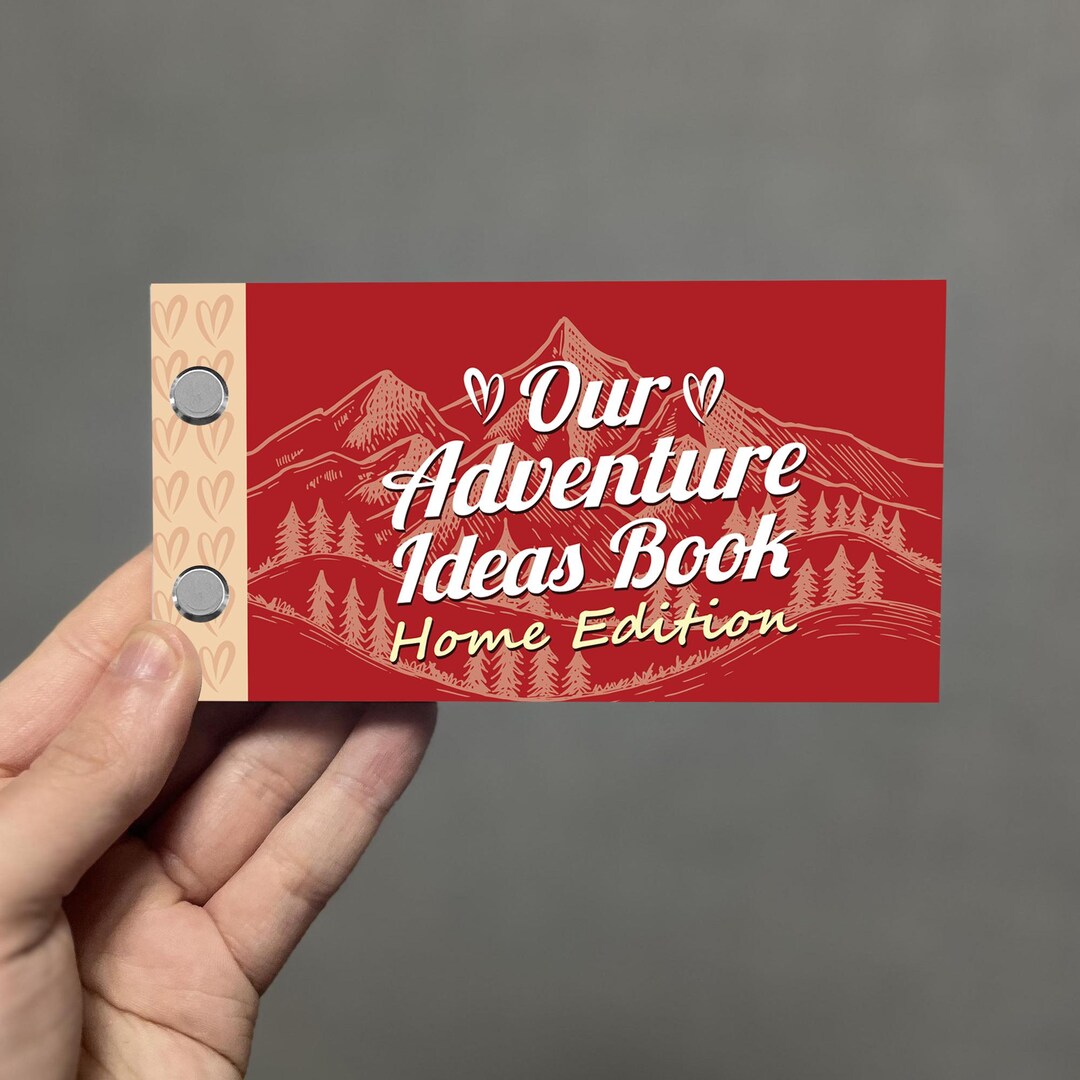 Adventure Ideas Home Edition Coupon Book for Couples, Book for ...