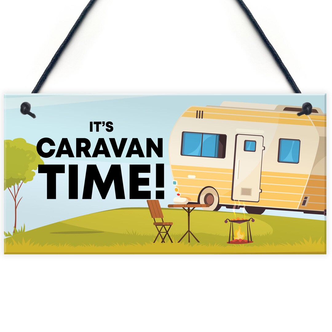 Caravan Sign Novelty Campervan Sign Caravan Lover Gift Birthday ...