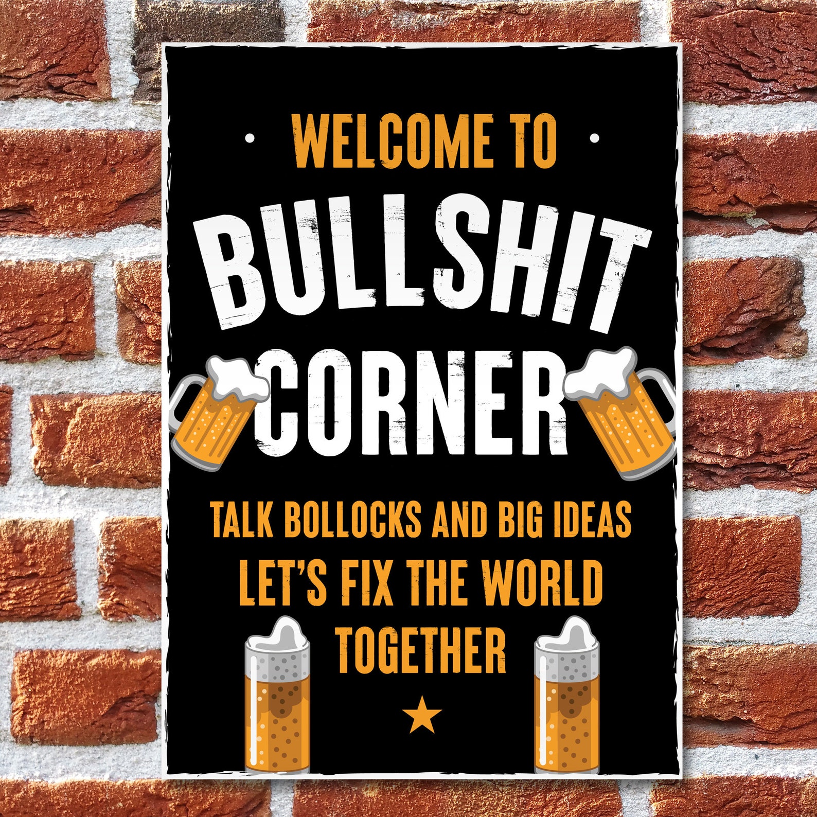 Funny Bar Pub Man Cave Shed Signs Plaques Wall Decor Home Alcohol ...