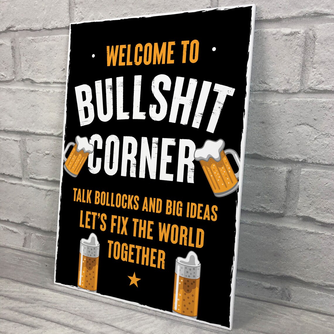 Funny Bar Pub Man Cave Shed Signs Plaques Wall Decor Home Alcohol ...