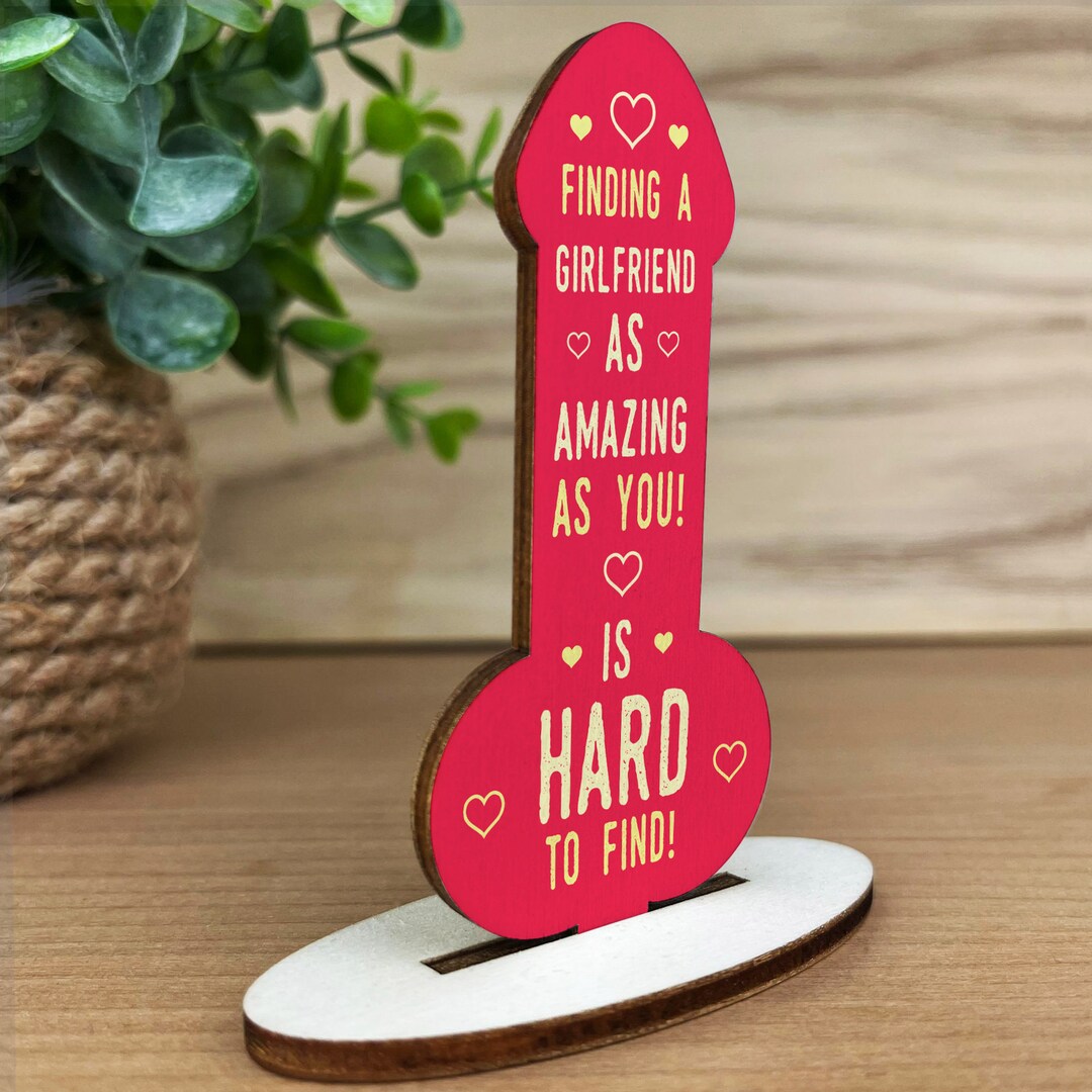 Red Ocean Girlfriend Gifts Wood Plaque Best Girlfriend Gifts Funny Boyfriend and Girlfriend Gifts Birthday Anniversary Valentines Etsy