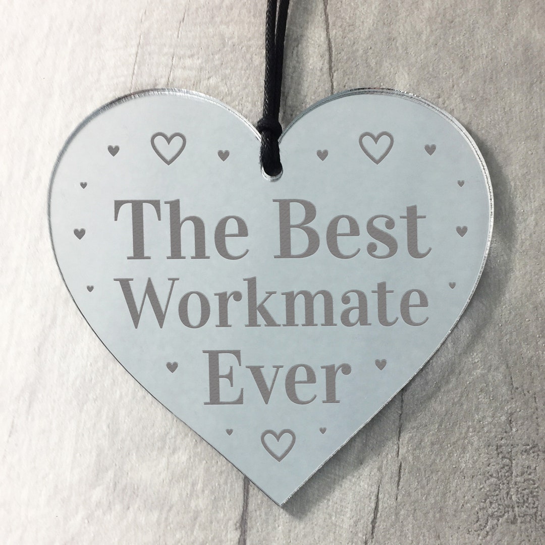 Red Ocean the Best Workmate Ever Novelty Colleague Gifts for Him Her ...