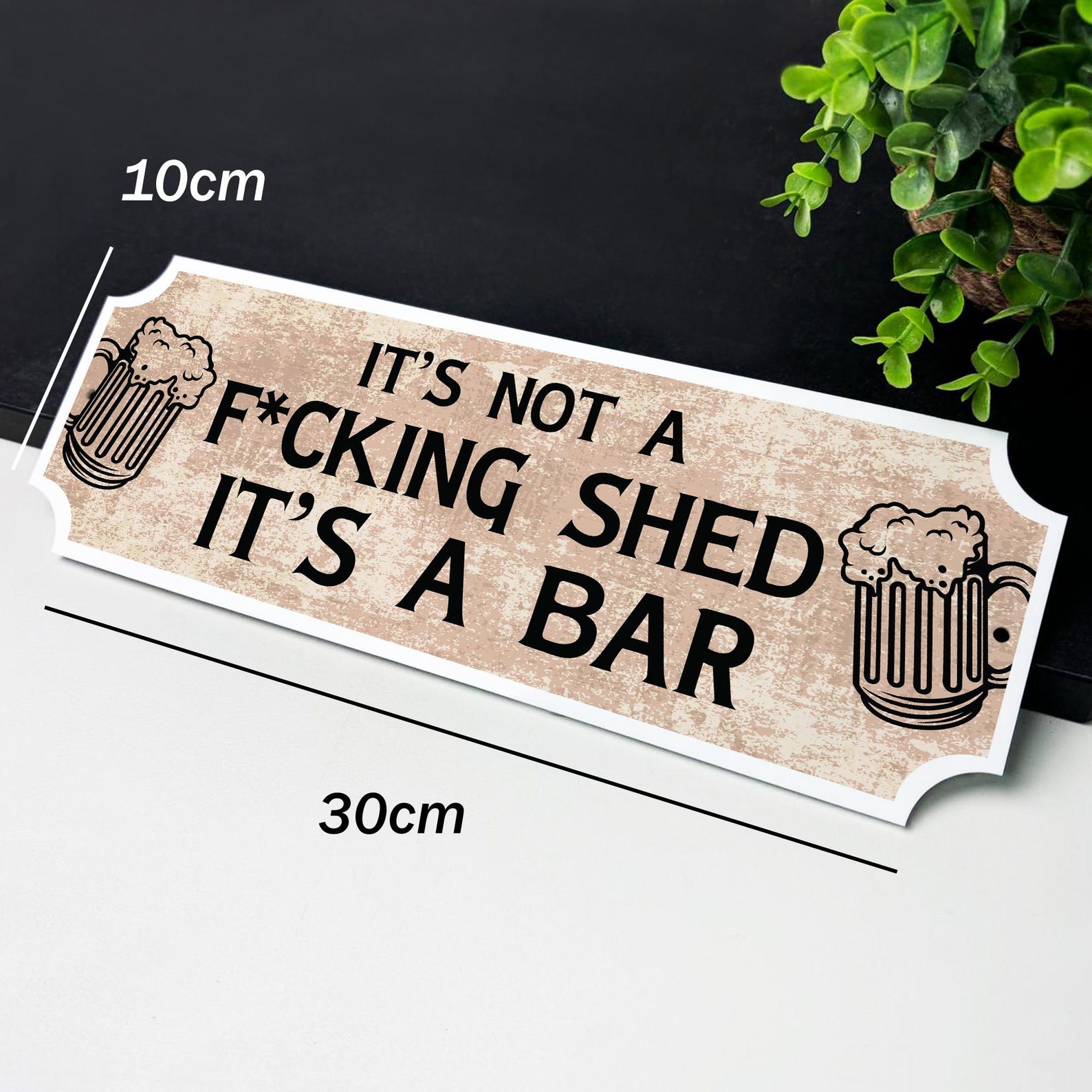 Novelty Home Bar Sign Funny Garden Bar Plaque Man Cave Garage Home Pub ...
