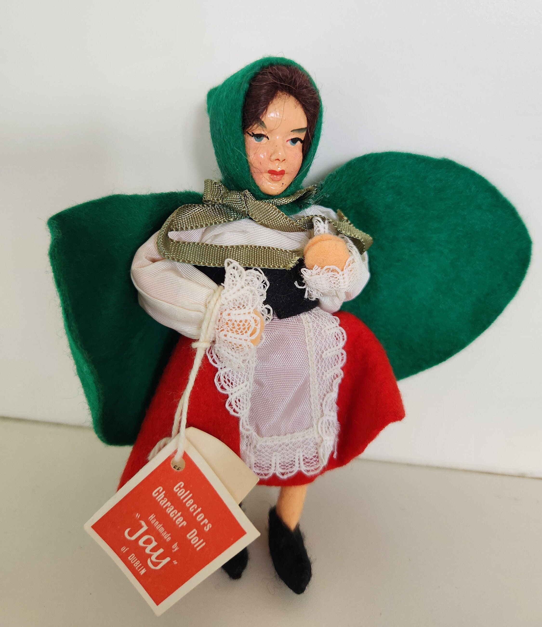 Vintage Jay of Dublin Colleen Doll 4.75 With Tag - Etsy