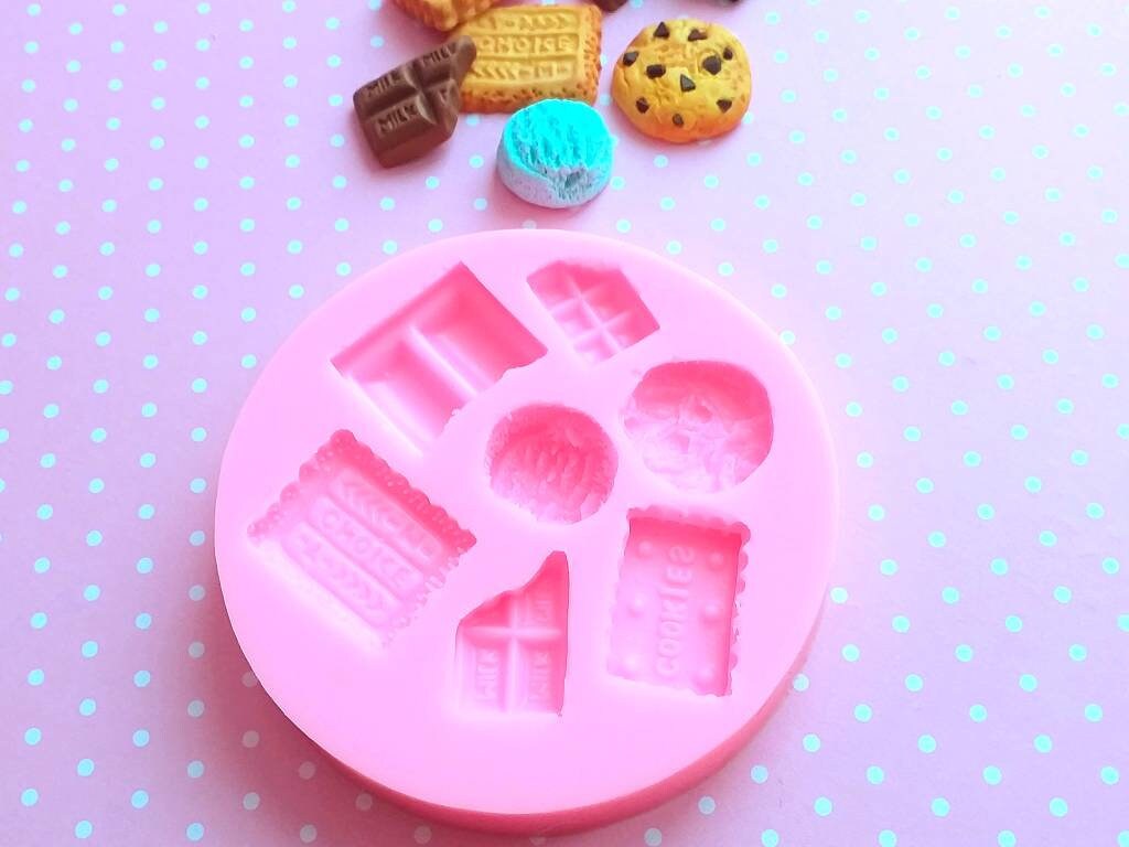 Chocolates Cookies and Ice Cream Silicone Mold Cupcake | Etsy