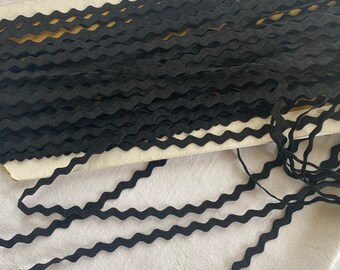 Black Ric Rac - Etsy