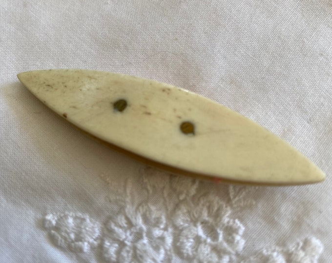 Vintage Bovine Bone Tatting Shuttle - Etsy