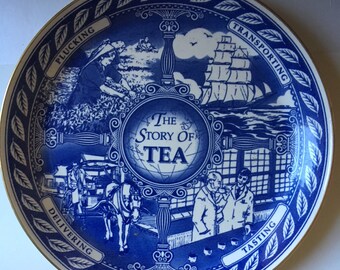 Ringtons Plate - Etsy