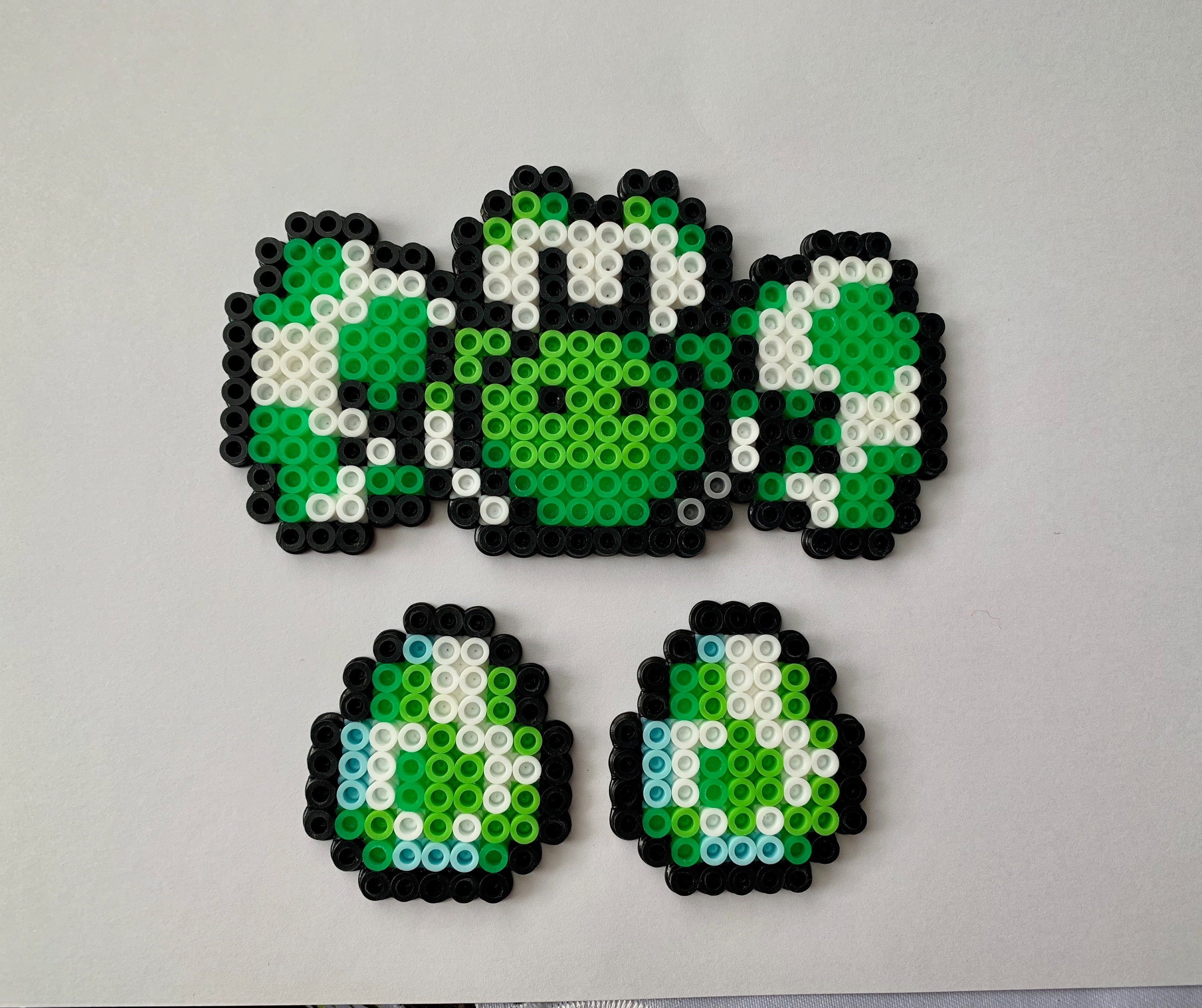 Super Mario Yoshi and Egg Bow Tie and Button Set | Etsy