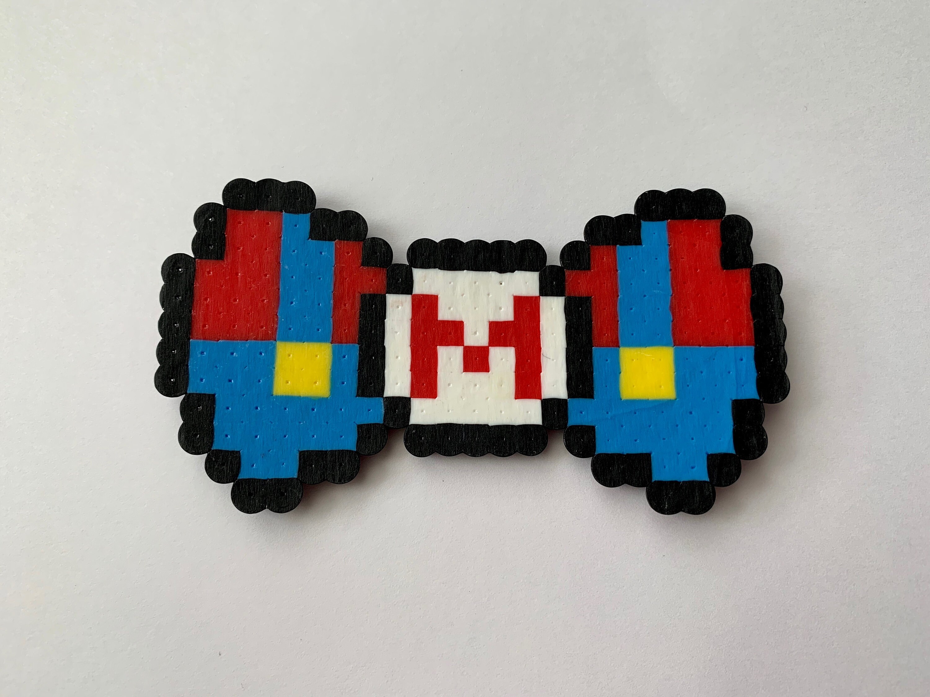 Super Mario Bro's Mario Hair Bow and Button Set - Etsy