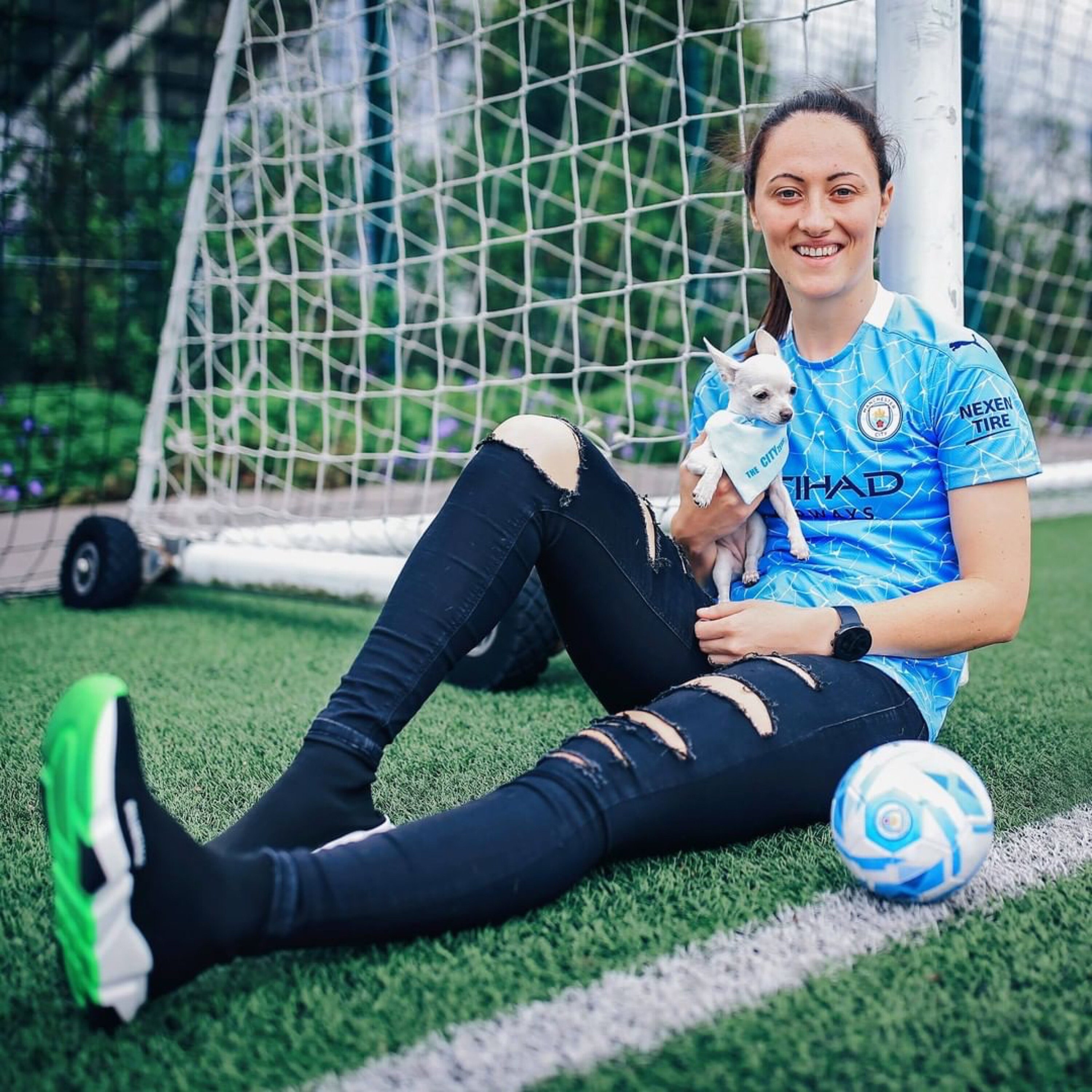 Manchester City Dog Bandana Man Football MCFC Cityzens Slide Collar ...