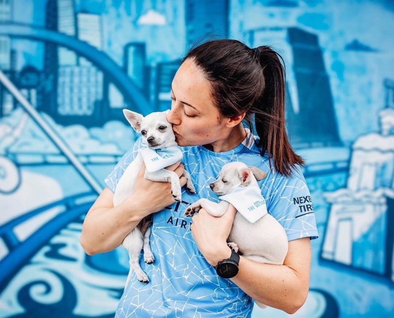 Manchester City Dog Bandana Man Football MCFC Cityzens Slide Collar ...