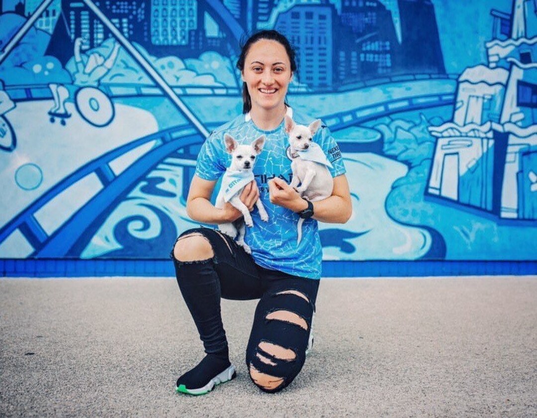 Manchester City Dog Bandana Man Football MCFC Cityzens Slide - Etsy