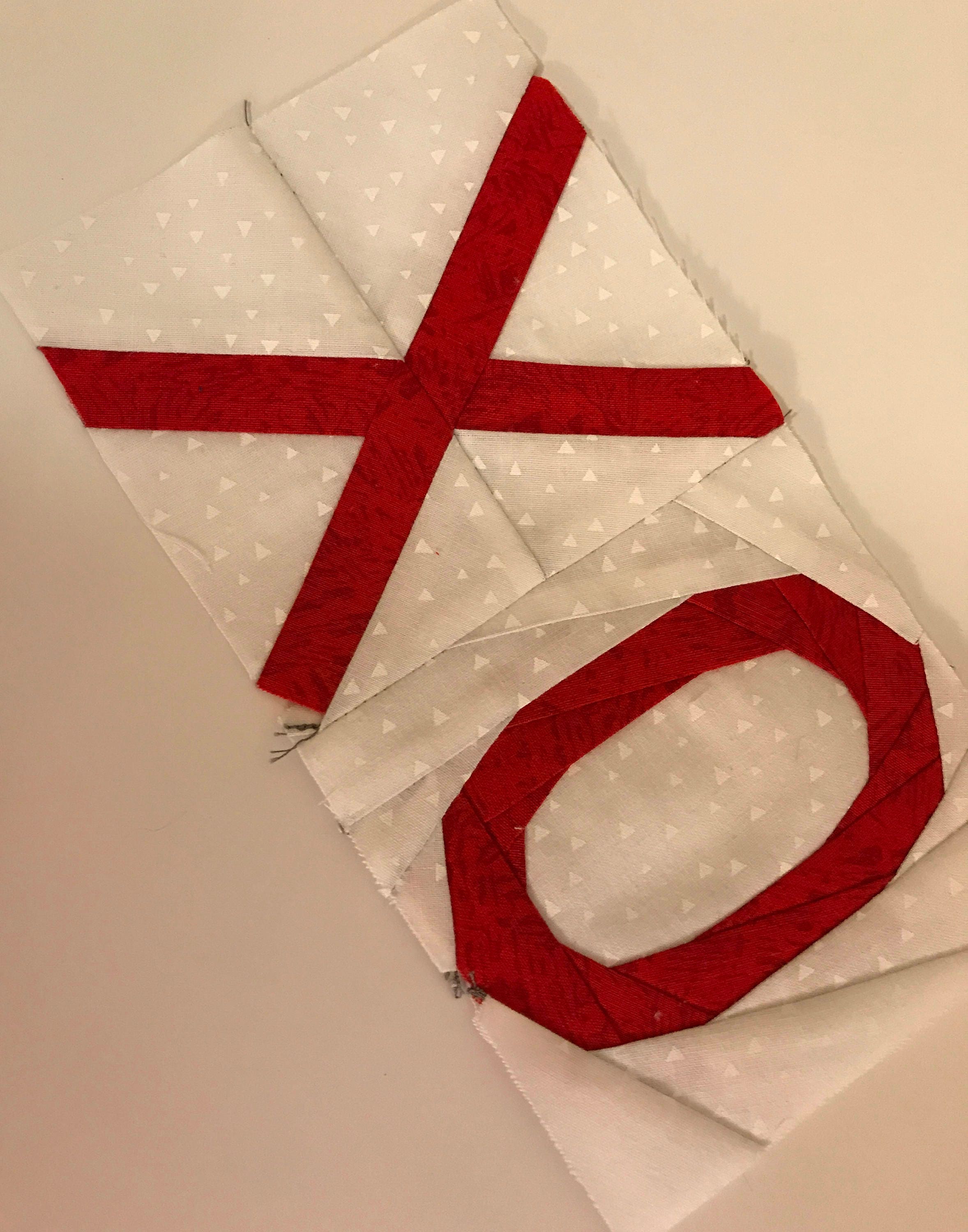 PDF, XO Quilt Pattern, 4x8 Quilt Block, Paper Piecing - Etsy